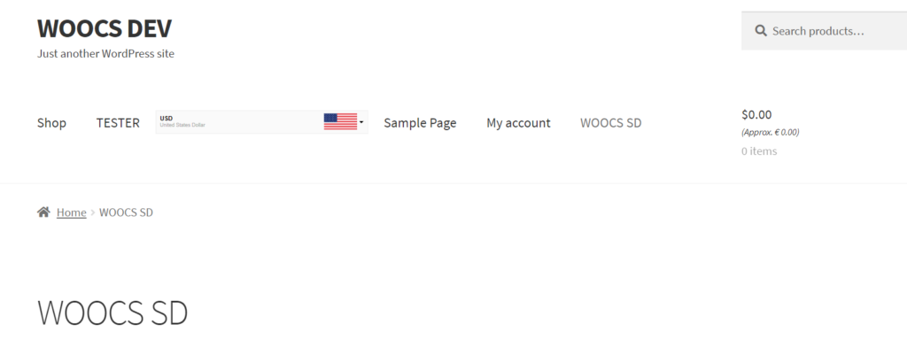 How To Insert Currency Switcher Into Site Menu Fox Woocommerce